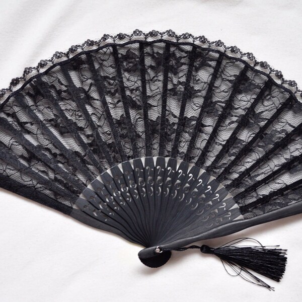 Lace Hand Fan - Etsy