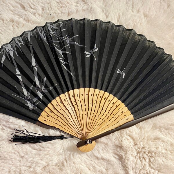 Japanese Hand Fan - Etsy