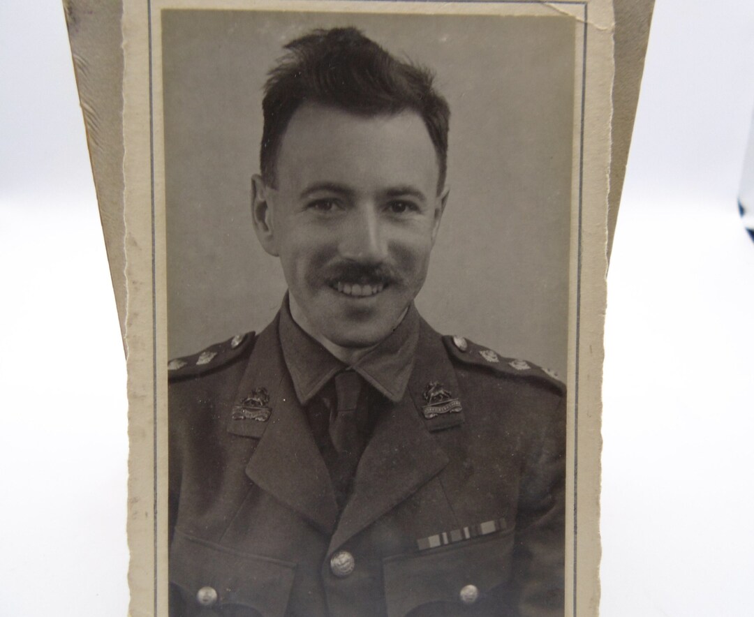 Photograph of Second World War Soldier Returned Home From India and ...