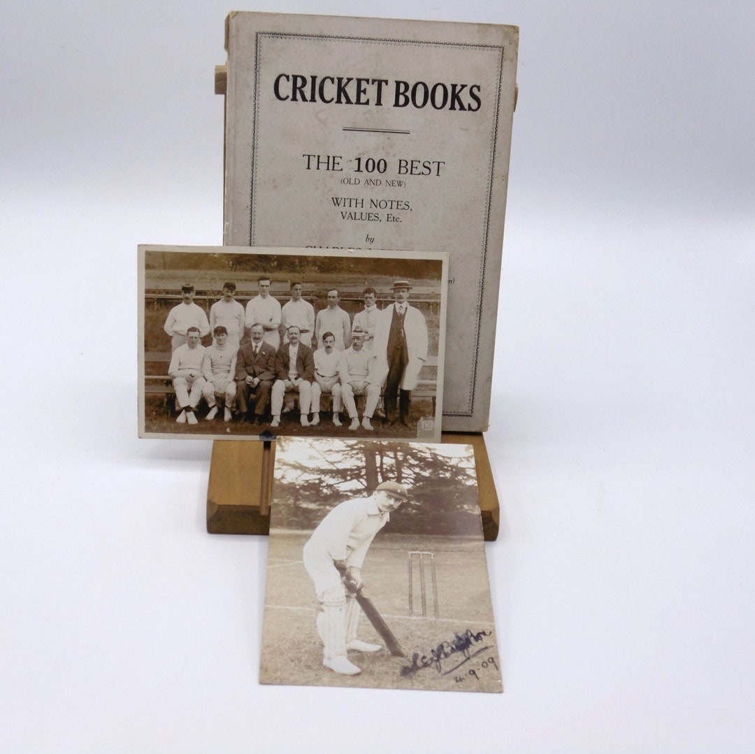 Cricket Books - the 100 Best (old and New) by Charles J. Britton, 1929 ...