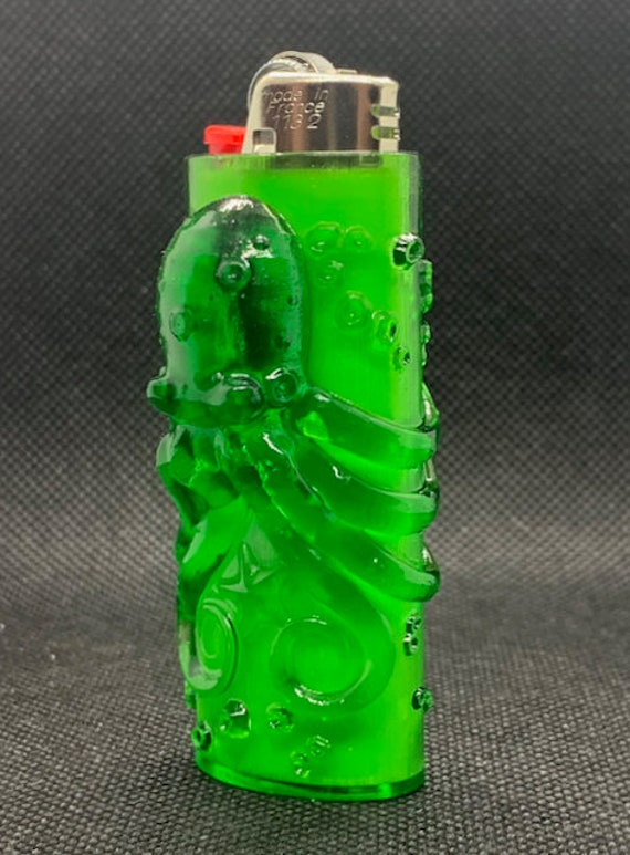 Art & Collectibles Ocean themed Octopus lighter case complete with ...