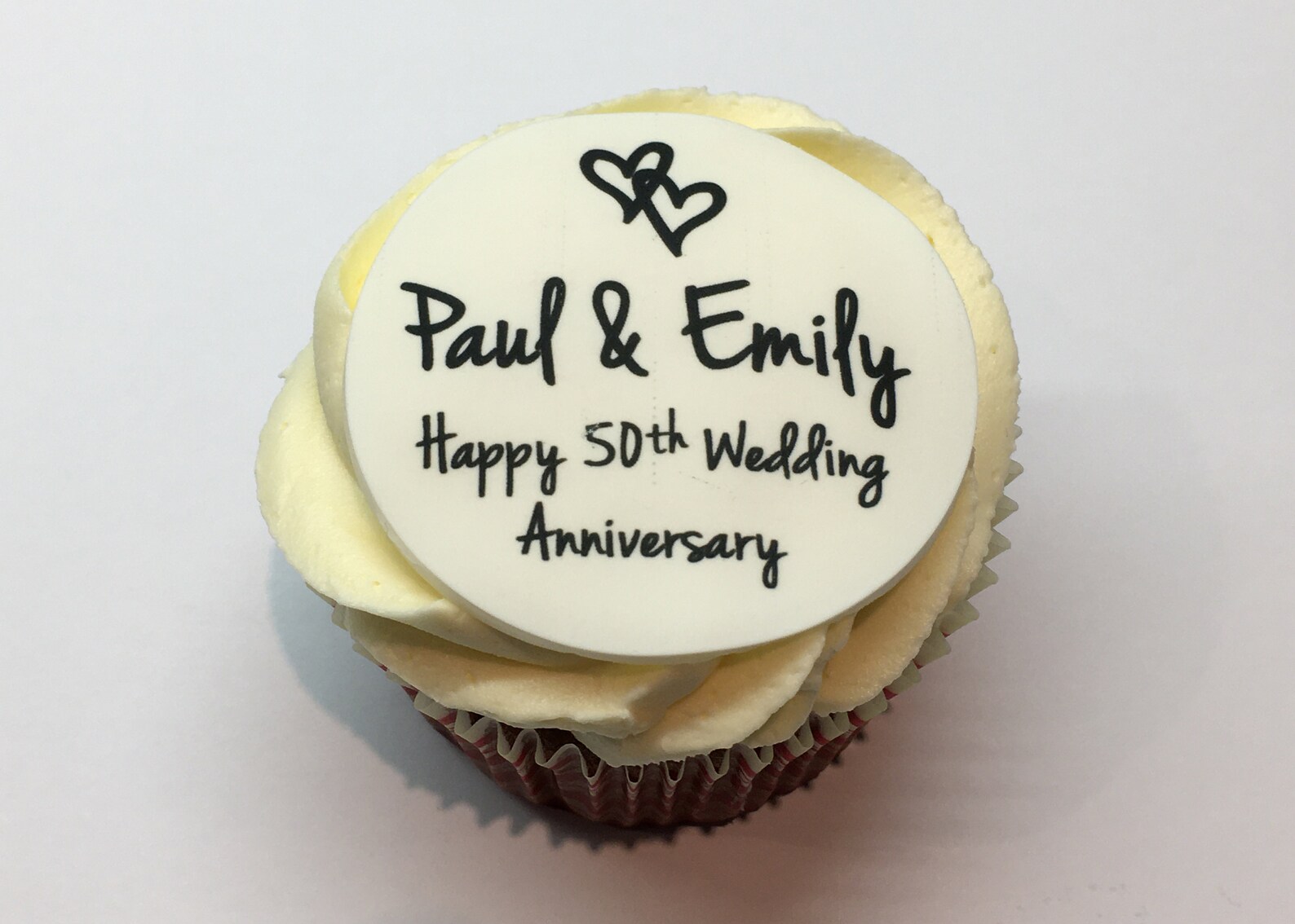 Cupcake Toppers Personalised Edible Icing Discs 2 50mm, 1.5 38mm Pre ...