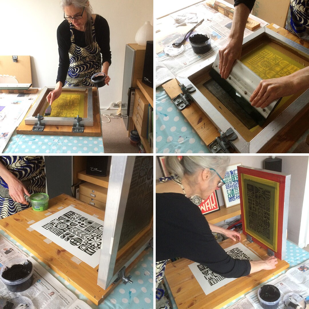 Abstract Flower Print Size A3 Signed Open Edition - Etsy UK