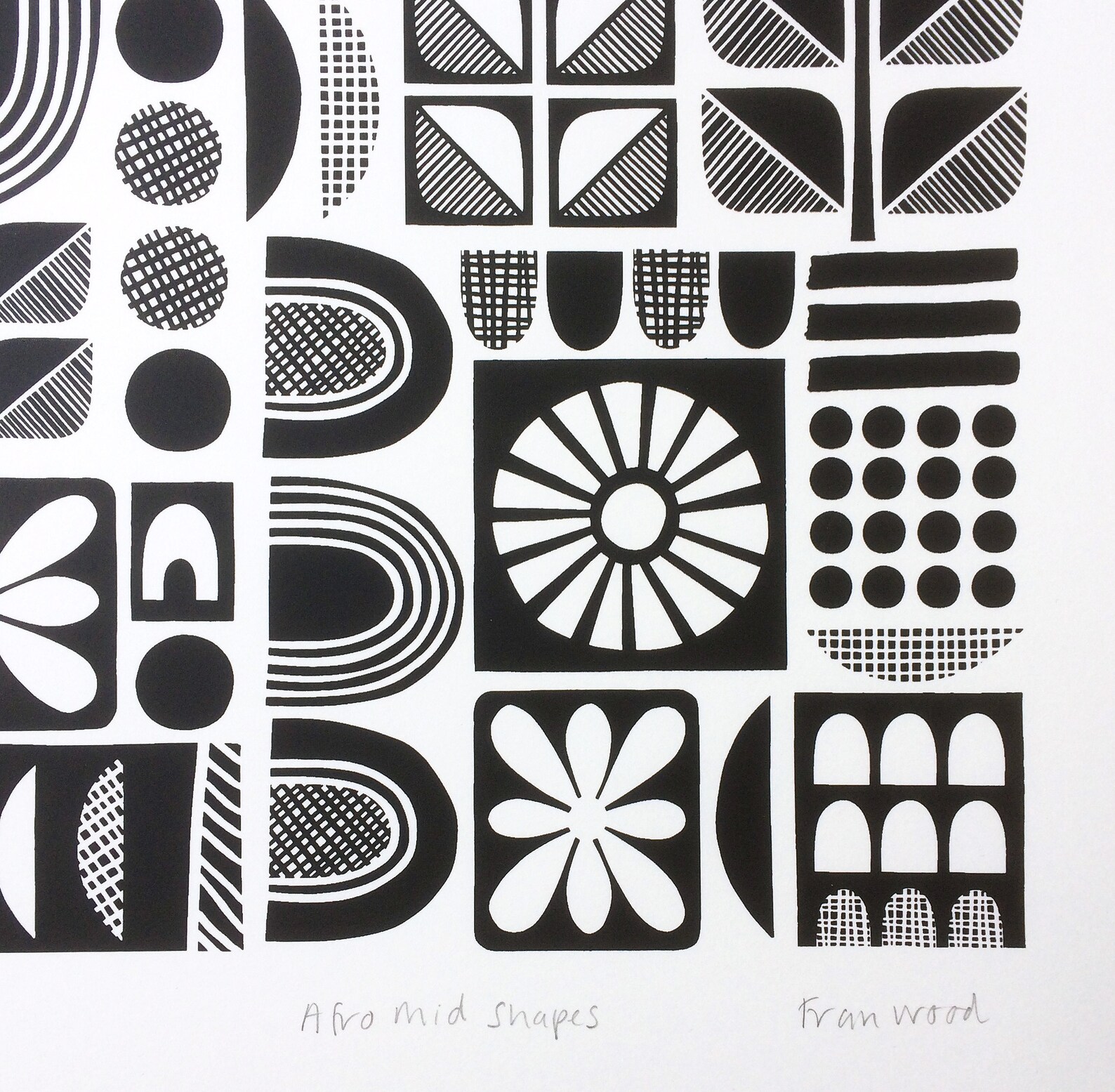 Abstract Flower Print Size A3 Signed Open Edition - Etsy UK