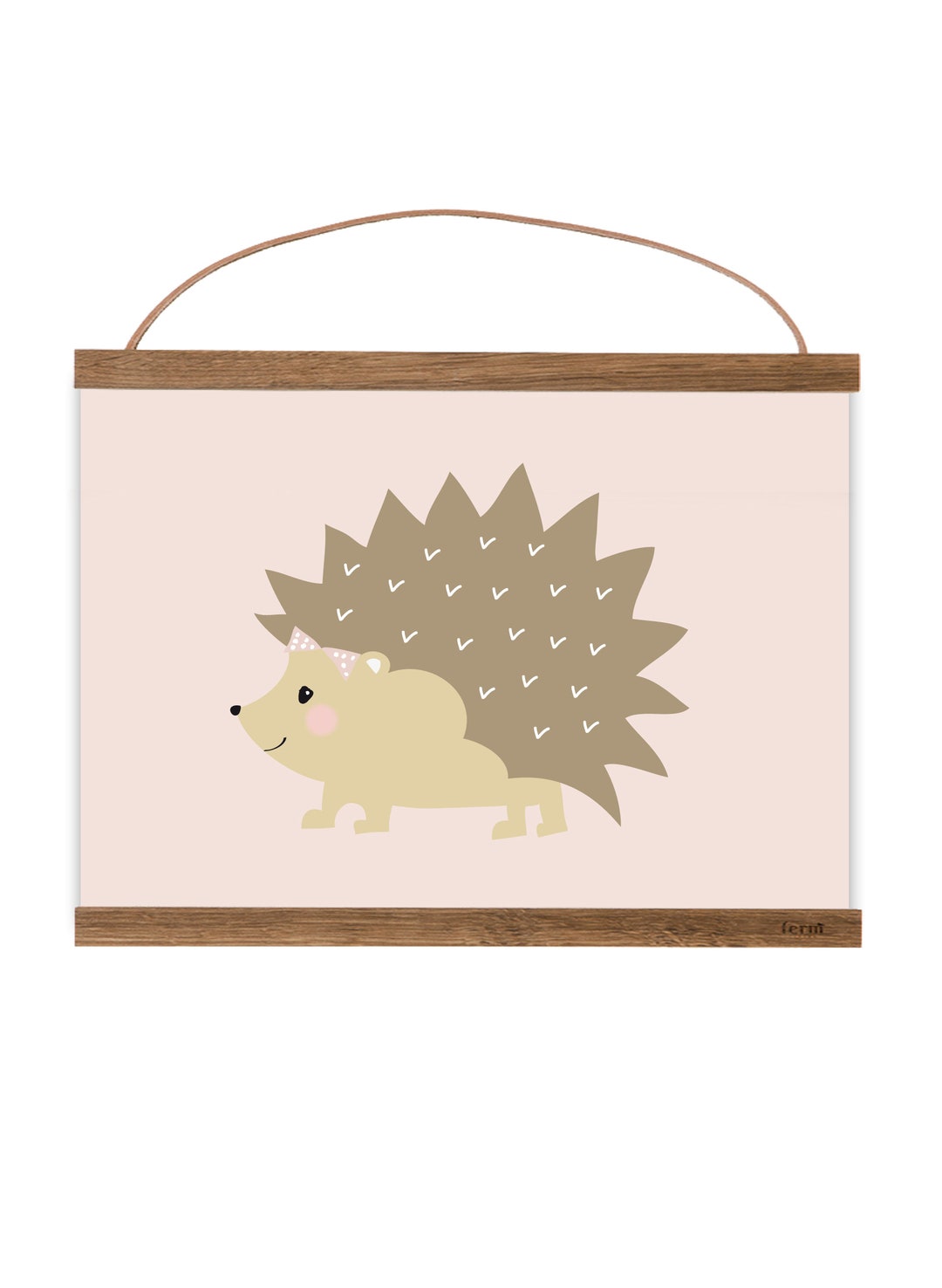 Art Print / Picture miss Hedgehog - Etsy