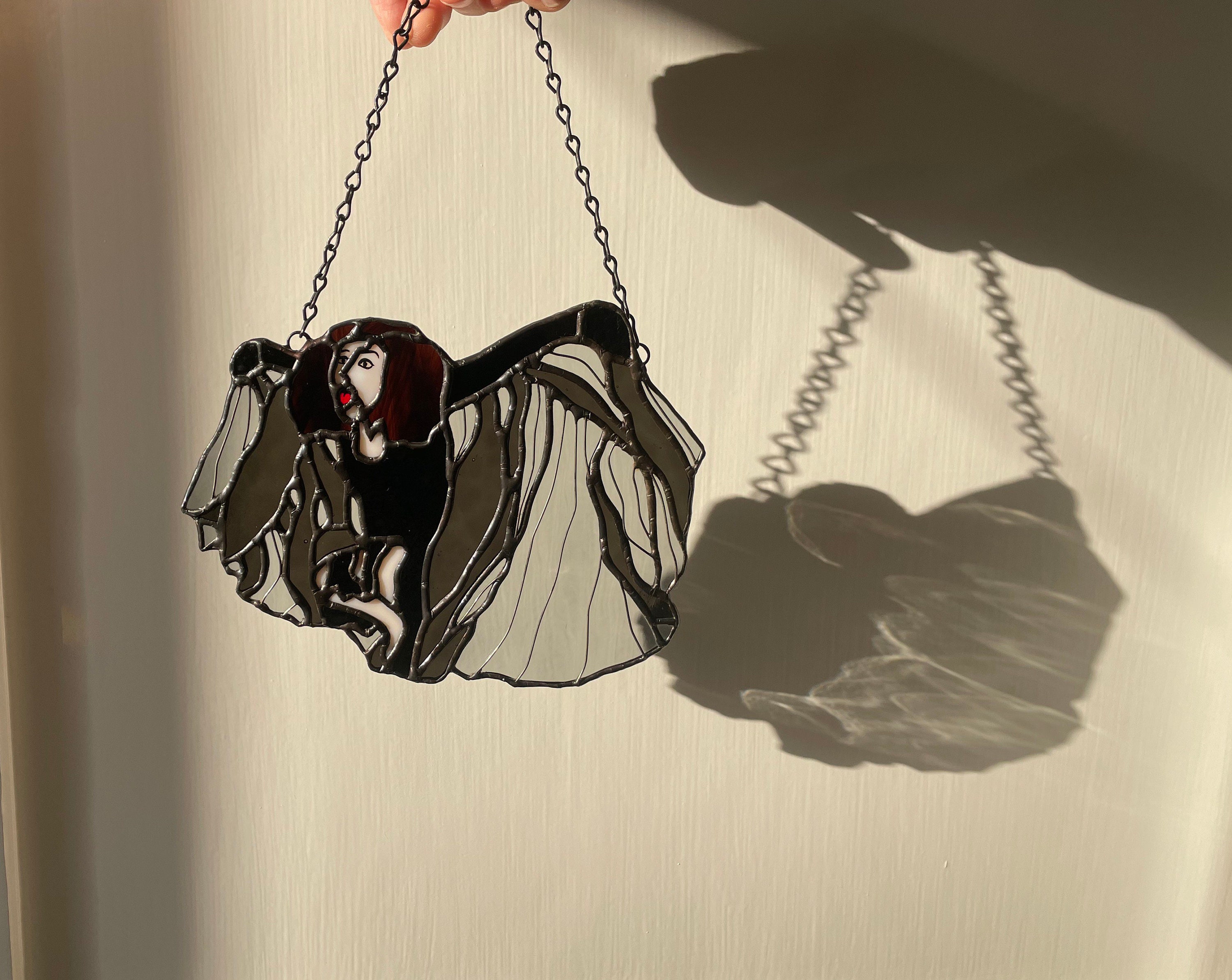 Kate Bush Bat Stained Glass - Etsy