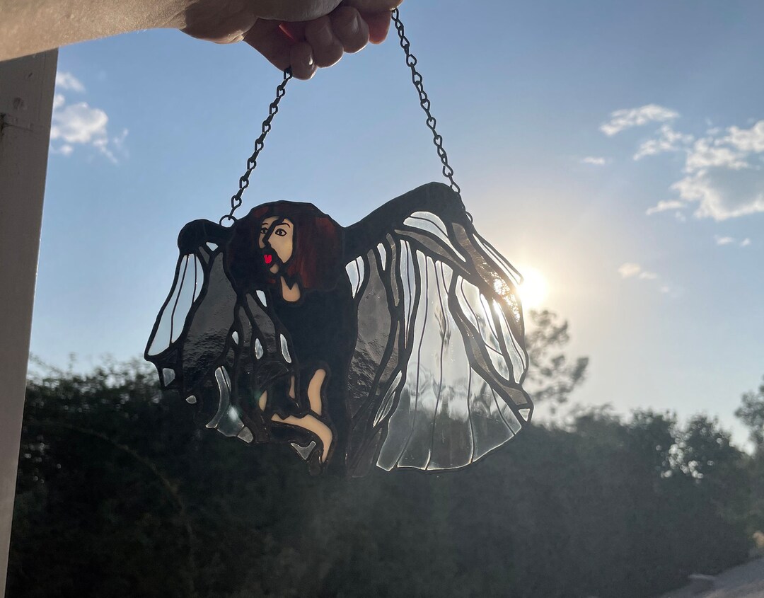 Kate Bush Bat Stained Glass - Etsy