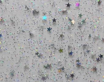 Transparent Holographic Sparkle Overlay Adhesive Coated Clear - Etsy
