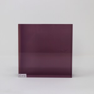 Translucent Tinted See Through Black Acrylic Colour Block, E004 - Etsy