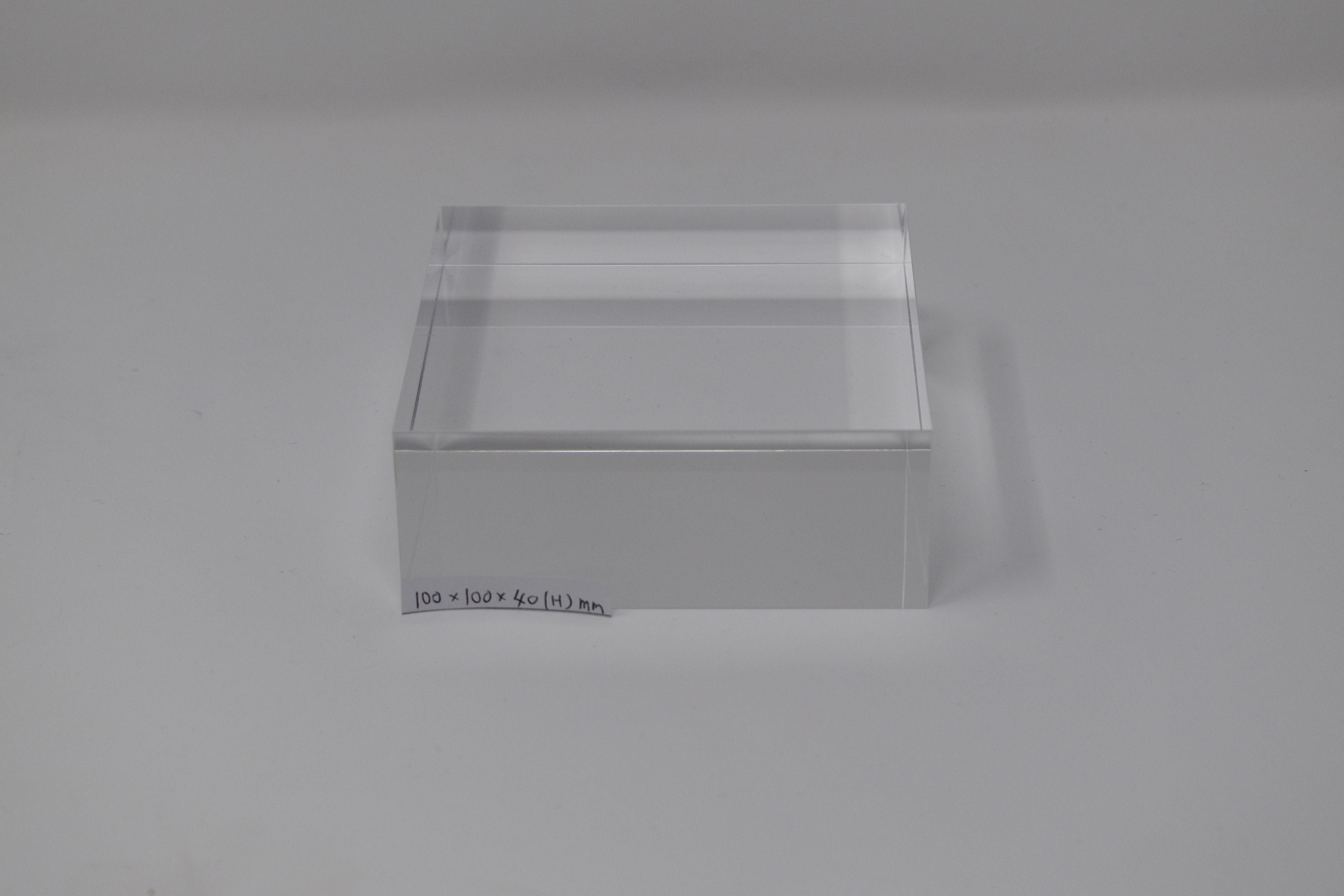 100x100mm Clear Cast Acrylic Block 50mm 40mm 30mm 20mm - Etsy UK