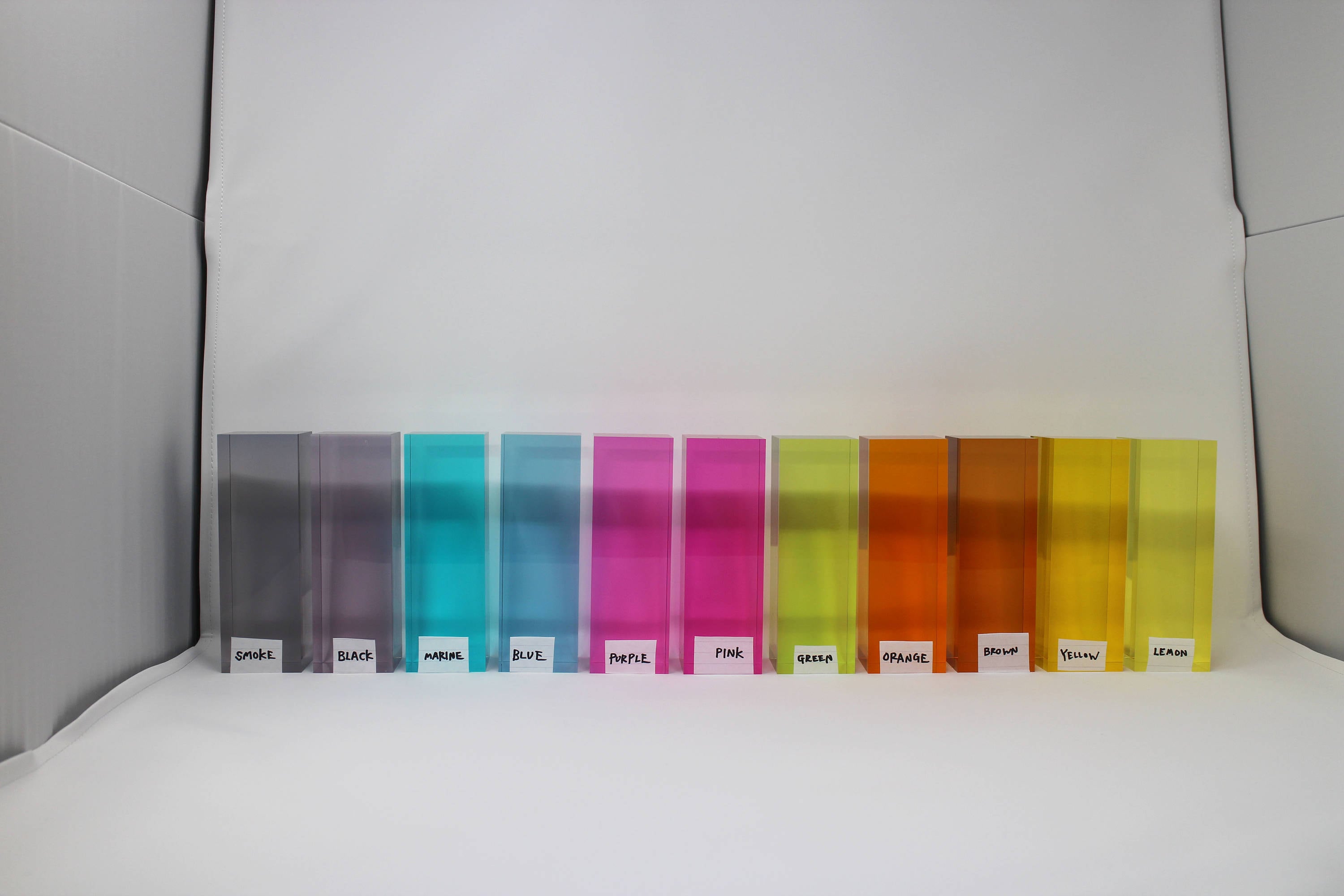 Collectibles Translucent dark agean blue E060 acrylic block 50mm ...