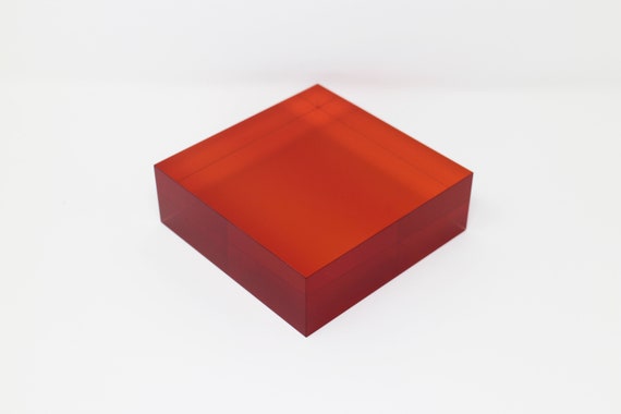 Translucent tinted brown E007 acrylic perspex colour block | Etsy