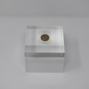80 Mm Thickness Clear Cast Acrylic Block, Hand Polished - Etsy UK