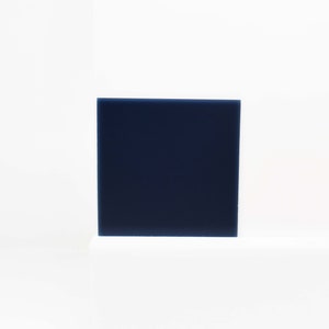 3mm A-029 Opaque Agean Blue 1 Side Matte Effect Acrylic Sheet - Etsy