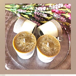 Vanilla Cupcake Natural Wax Votive Set Vegan Gift Set Scented Candles ...