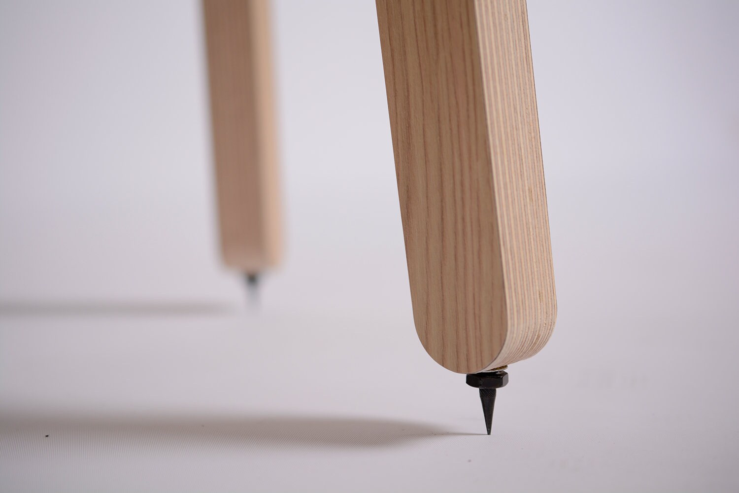 Midcentury Wood Tripod Speaker Stand Pair (walnut) - Etsy