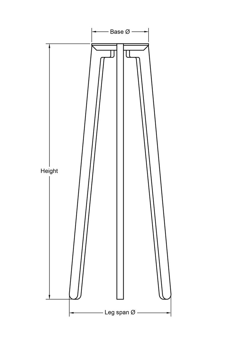 Midcentury Wood Tripod Speaker Stand Pair walnut - Etsy