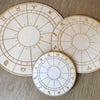 Triple Moon Pendulum Board Triple Moon Divination Board Altar ...
