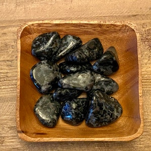 Indigo Gabbro TUMBLED LARGE - Tumbled Indigo Gabbro - Crystals for ...