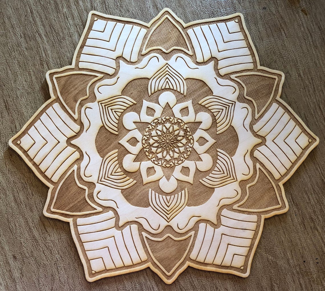 Mandala Crystal Grid 1 Altar Decoration - Etsy