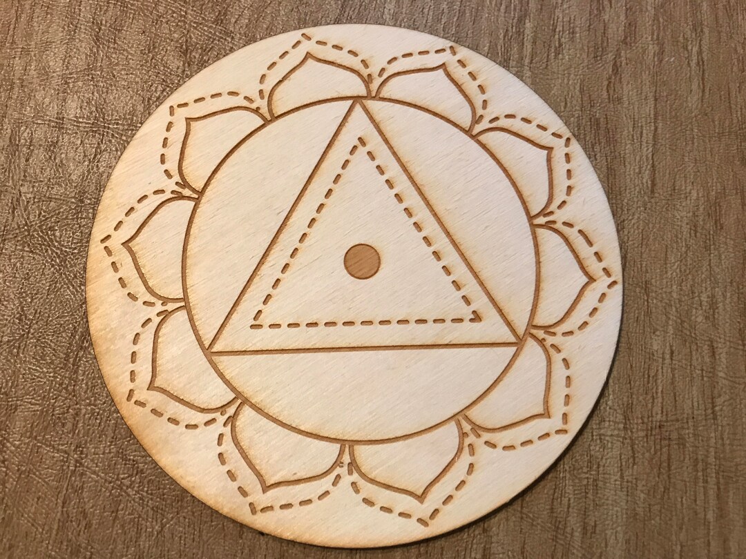 Solar Plexus Chakra Crystal Grid - Altar Decoration - Etsy
