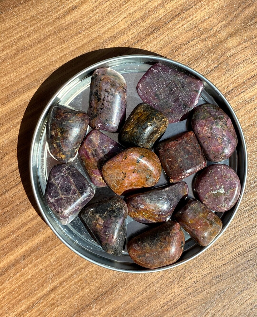 Ruby TUMBLED Stone - Heart Chakra - Root Chakra - Energy Healing ...