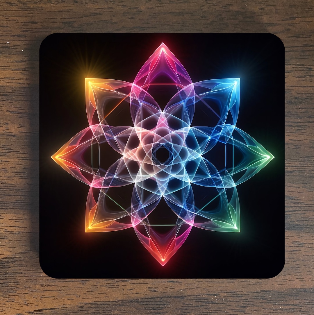 Mandala Magnet - Mandala Refrigerator Magnet - Spiritual Magnet ...