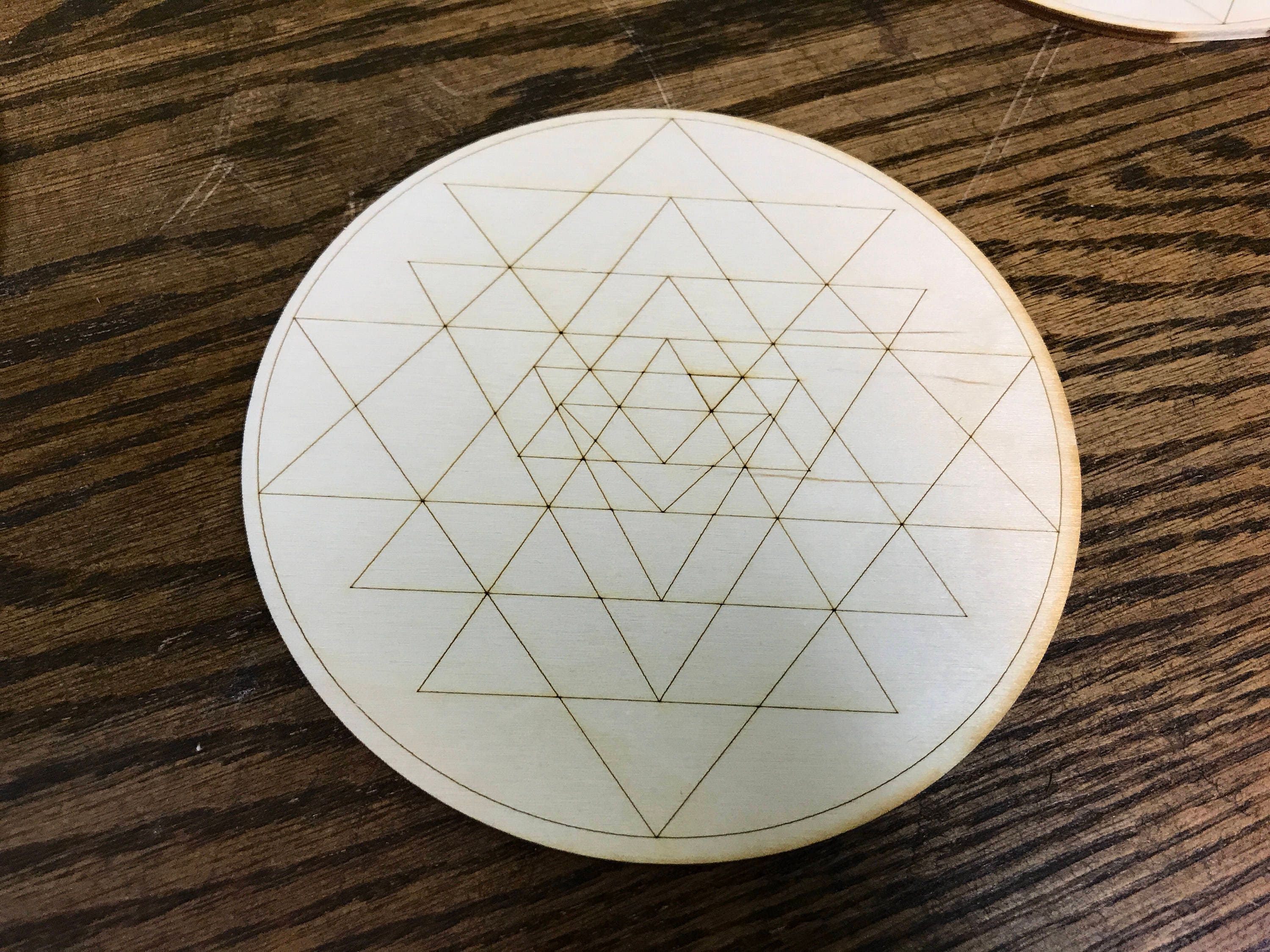 Sri Yantra Crystal Grid - Altar Decoration - Etsy