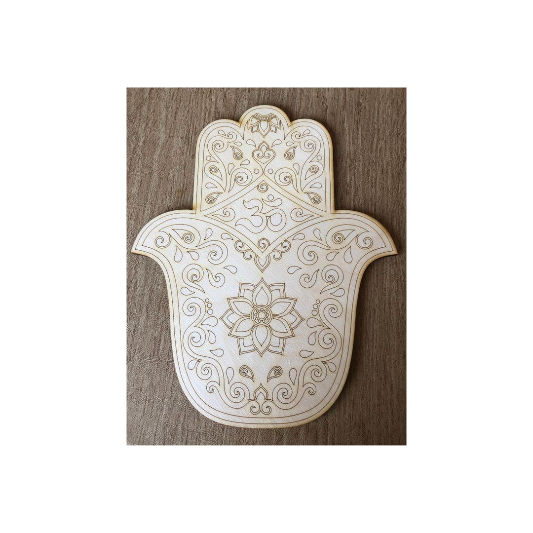 Hamsa Crystal Grid - Fatima Hand Crystal Grid - Altar Decoration - Etsy