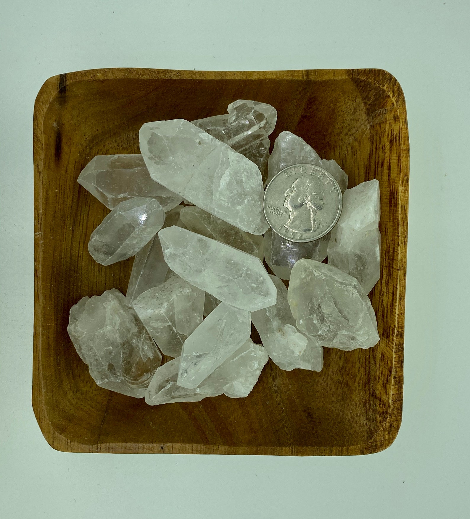 Clear Quartz Rough POINTS COMMERCIAL Grade Natural Quartz | Etsy