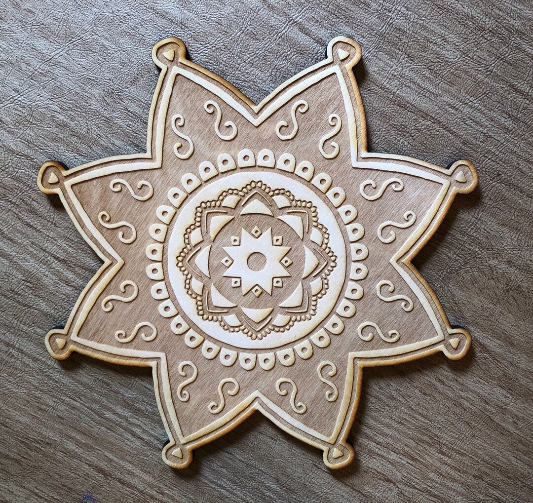 Mandala Crystal Grid #13 - Altar Decoration - Etsy