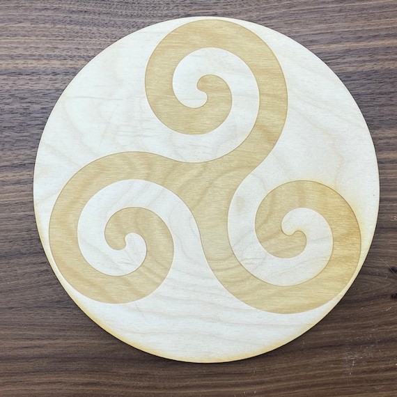 Triskelion Crystal Grid Triskele Crystal Grid Triple | Etsy Italia