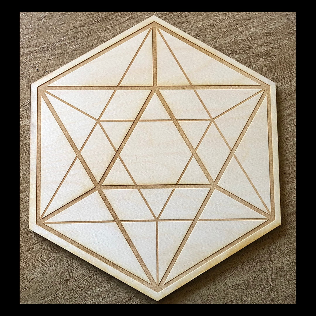 Icosahedron Crystal Grid - Altar Decoration - Etsy