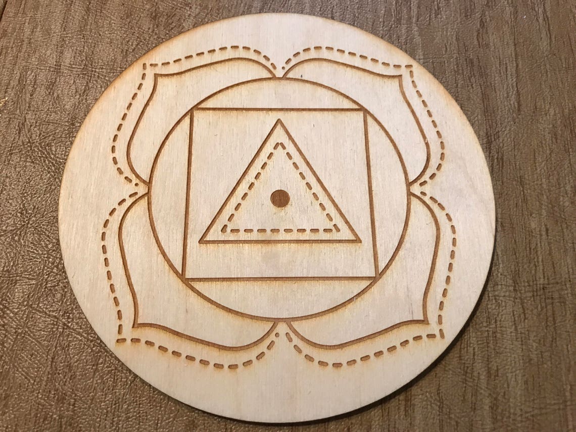 Root Chakra Crystal Grid Altar Decoration - Etsy