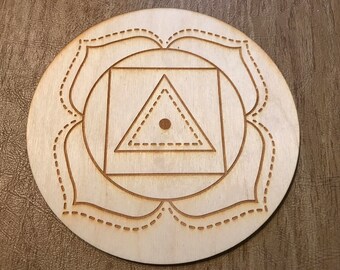 Heart Chakra Crystal Grid Altar Decoration - Etsy