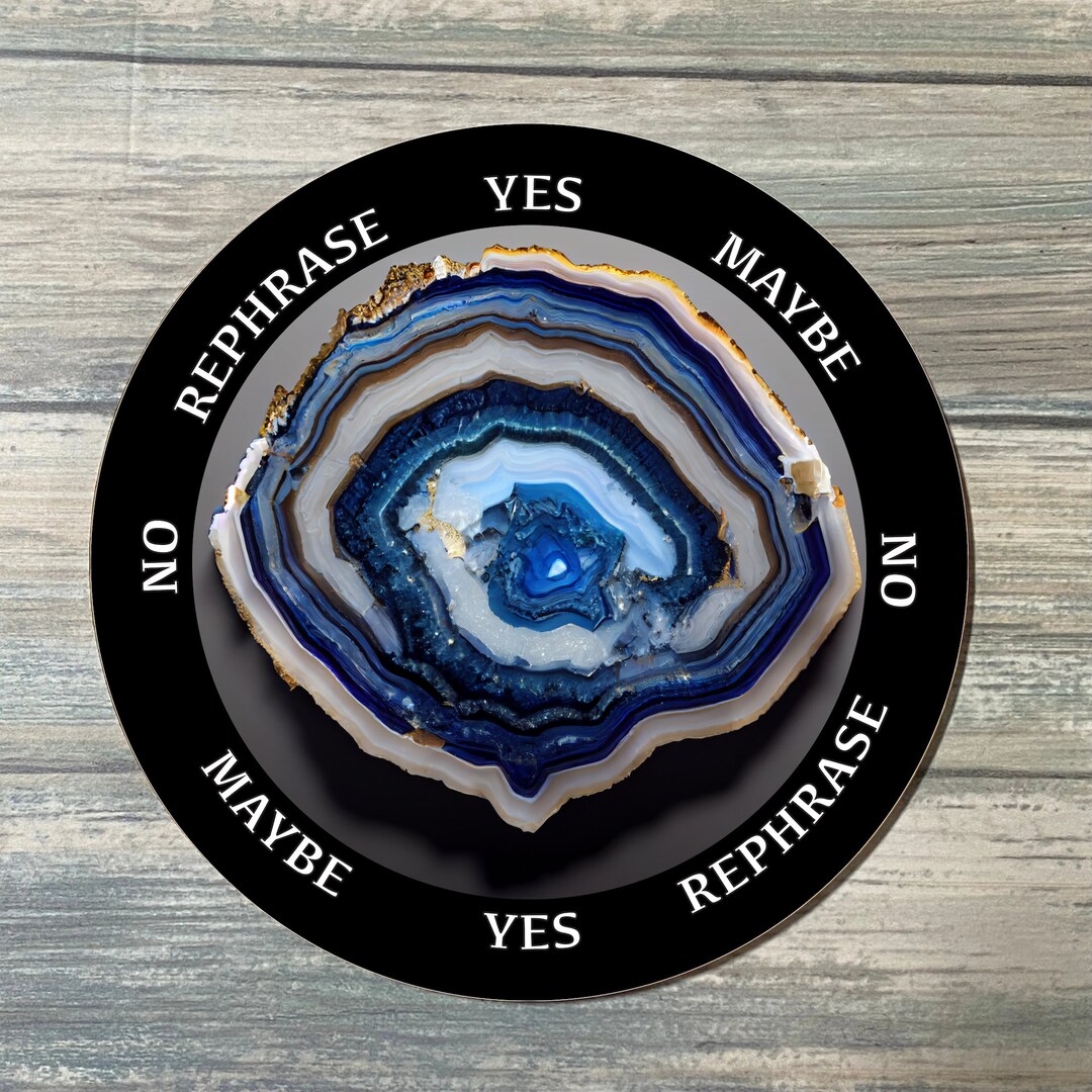 Agate Pendulum Board - Agate Divination Board - Full Color - Altar ...