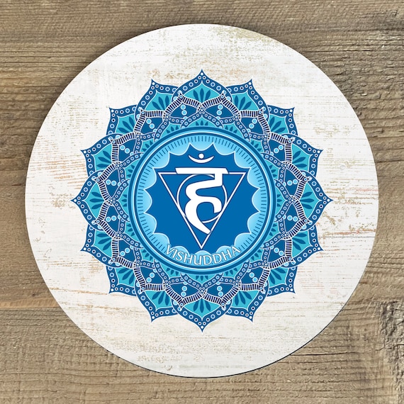 Throat Chakra Magnet Color Throat Chakra Vishuddha Magnet | Etsy