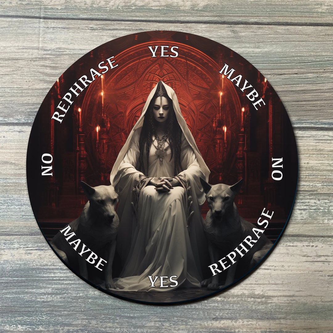 Hekate Pendulum Board - Hecate Divination Board - Full Color - Altar ...