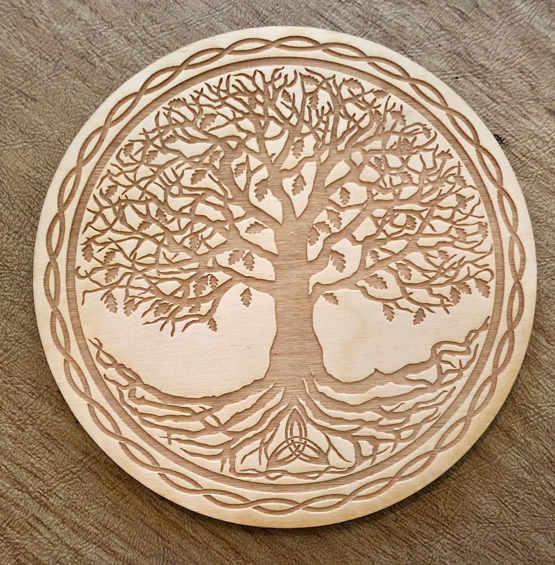 Tree of Life Grid Crystal Grid - Altar Decoration - Etsy