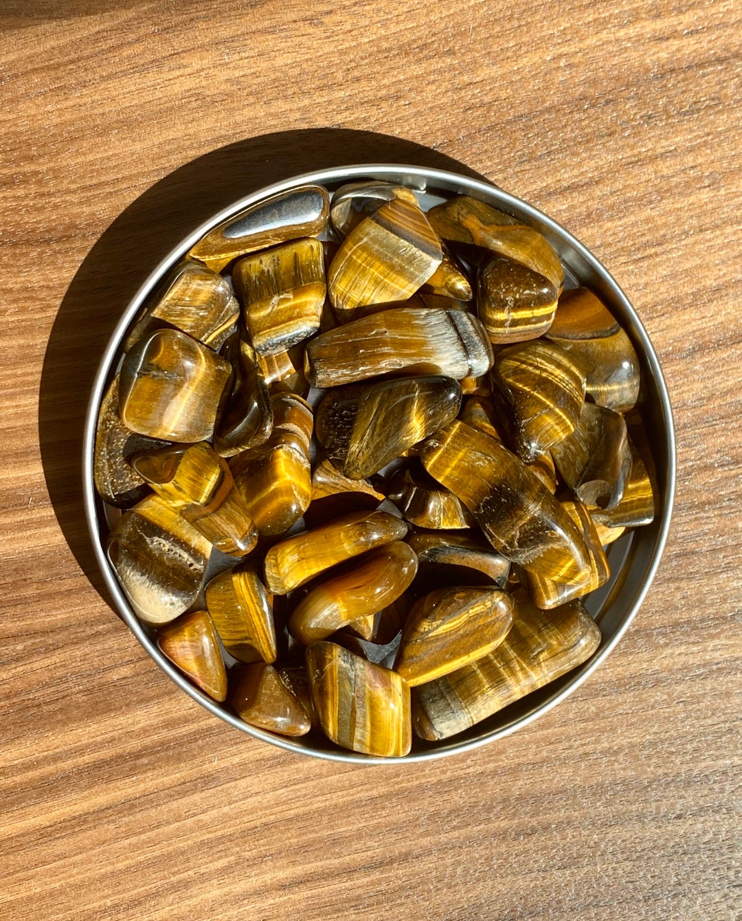 Tiger Eye TUMBLED Africa - Tumbled Tiger Eye - Tigers Eye - Third Eye ...