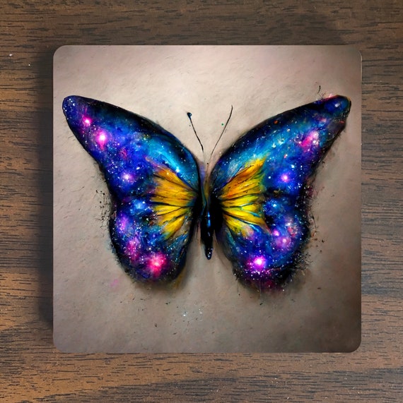 Butterfly Magnet Refrigerator Magnet Painted Butterfly - Etsy