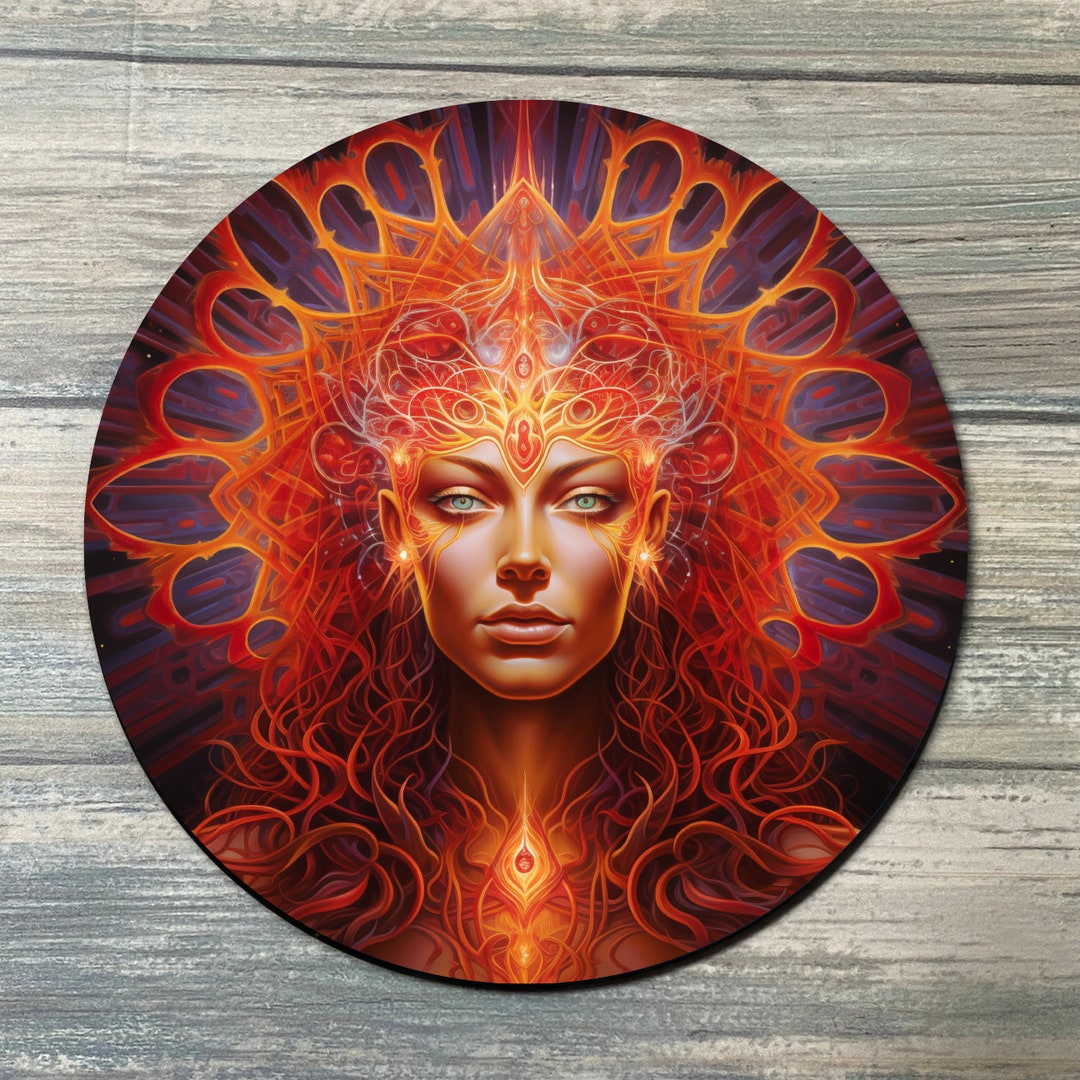 Goddess Crystal Grid Color - Goddess Altar Decoration - Etsy