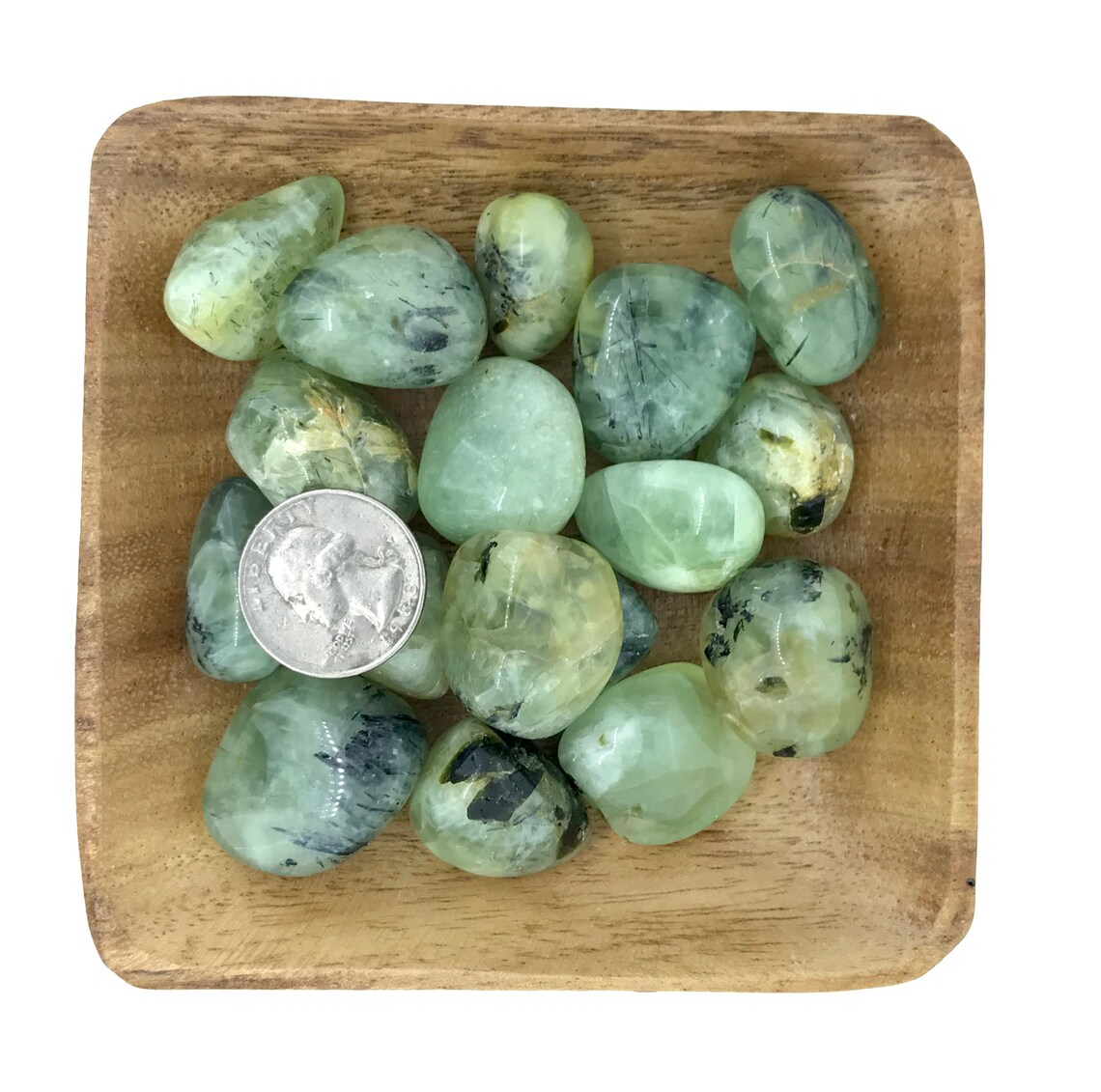 Prehnite TUMBLED Prehnite - Heart Chakra - 4th Chakra - Reiki - Energy ...