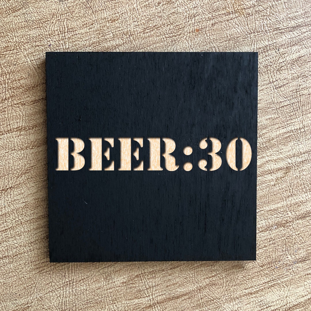 Beer 30 Magnet - Wood Beer Magnet - Beer Refrigerator Magnet - Beer 30 ...