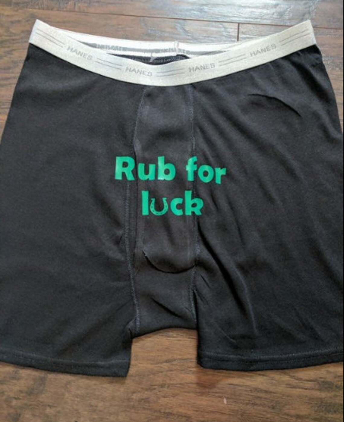 Rub for Luck / Men's Boxer Briefs/ Custom Boxer Briefs/ Stocking ...