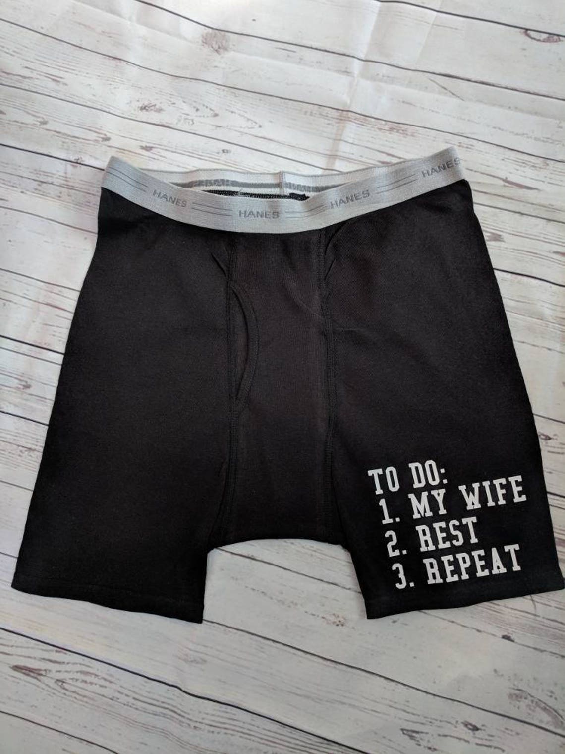 To Do List/ Men's Boxer Briefs/ Custom Boxer Briefs/ - Etsy