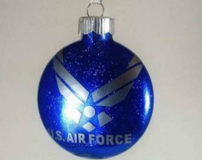 Proud Air Force Christmas Ornament/ Air Force Pride/ Air Force Gift ...