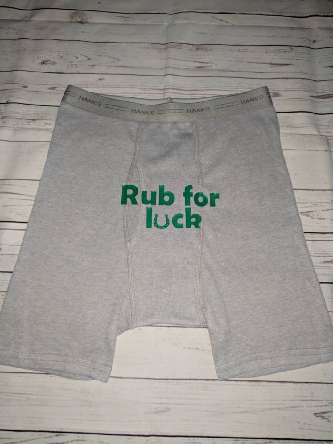 Rub for Luck / Men's Boxer Briefs/ Custom Boxer Briefs/ Stocking ...