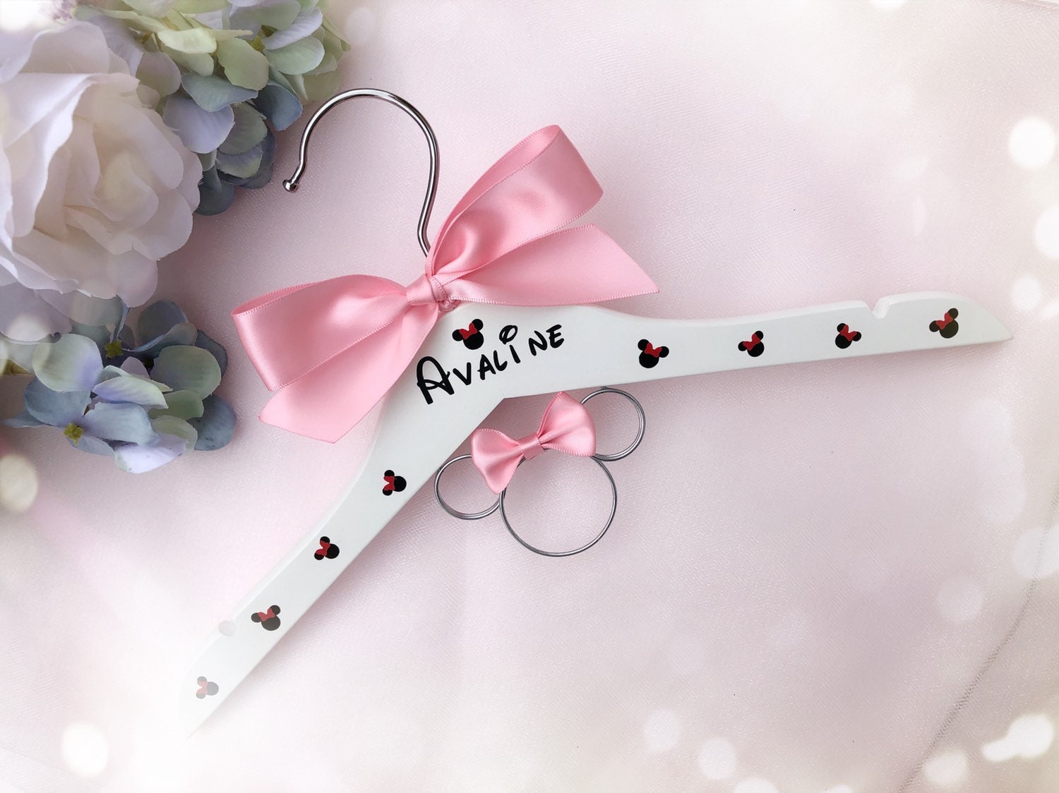 Disney Child Hanger Mickey Mouse Hangerpersonalized - Etsy