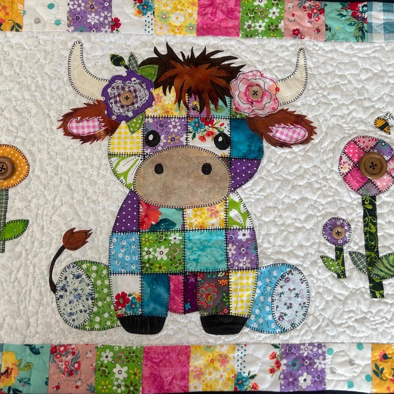Cow Quilt Pattern - Etsy